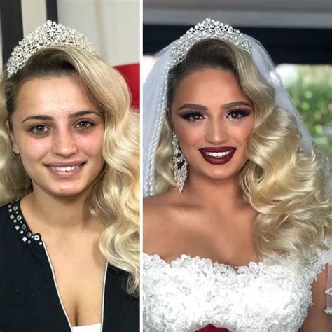 “where Is My Wife” What Do Brides Look Like Before And After Makeup