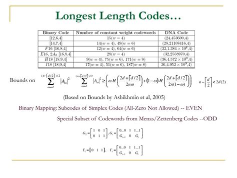 PPT Coding For DNA Computing Combinatorial And Biophysical Aspects PowerPoint Presentation