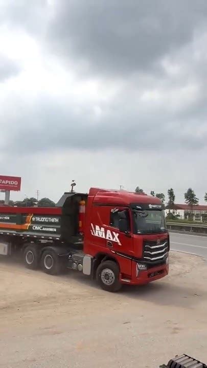 Xe đầu Kéo Howo Và Mooc Ben Cimc Về Khỏi Công Công Trình Youtube