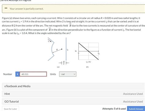Solved Your Answer Is Partially Correct Figure A Shows