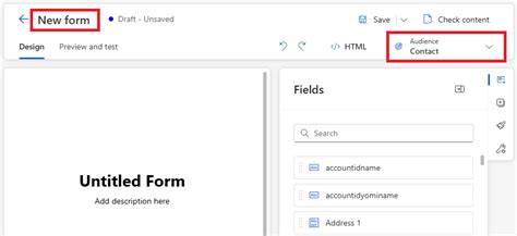 Create Customer Insights Journeys Forms Dynamics 365 Customer