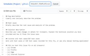 How To Enhance Pull Requests Using Templates
