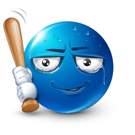 Devious Blue Emoji