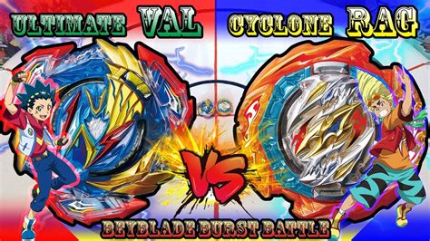 얼티메이트 발키리ultimate Valkyrie Vs 사이클론 라그나로크cyclone Ragnaruk 【베이블레이드 버스트 Beyblade Burst