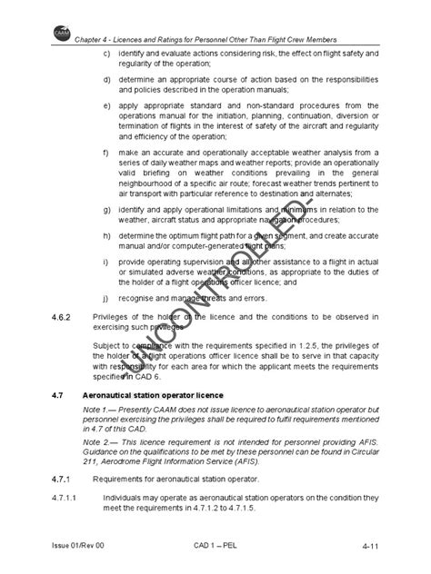 47 Aeronautical Station Operator Licence Pdf