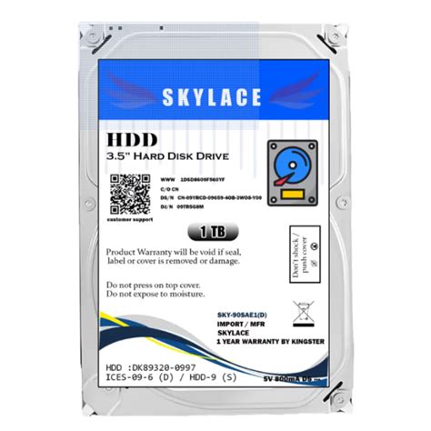 Skylace 1 Tb Desktop Internal Hdd Xcommerce