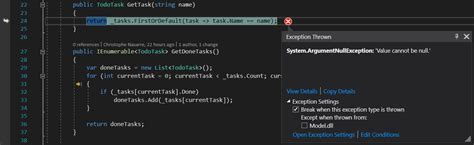 Stop On The Right Exception Debug Your NET Application With Visual Studio OpenClassrooms