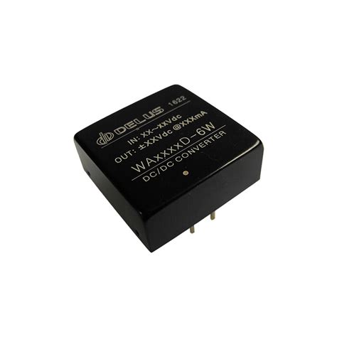 Wa1209d 6w Wide Input Converters Pfm Delus Power Quality Dc Dc Converters And Ac Dc