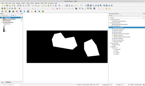 Creating Raster With Specific Value Cells Of Certain Size In QGIS Geographic Information