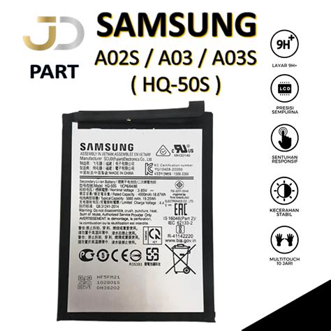 Jual BATERAI SAMSUNG HQ S Samsung A S A A S Batre Batrai