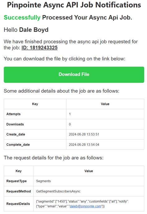 Get Segment Subscribers Asynchronously Seg