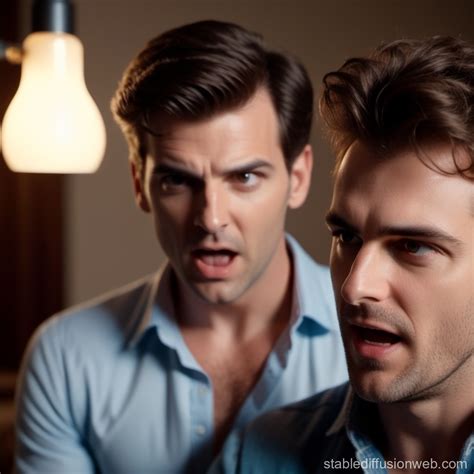 Short Ugly Clean Shaven Guy And Ugly Clean Shaven Disheveled Guy With
