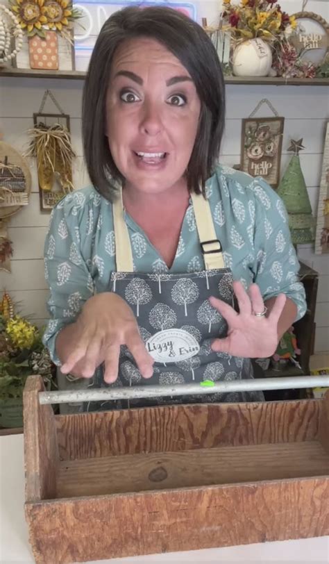 New Life To An Old Tool Caddy Lizzy And Erin