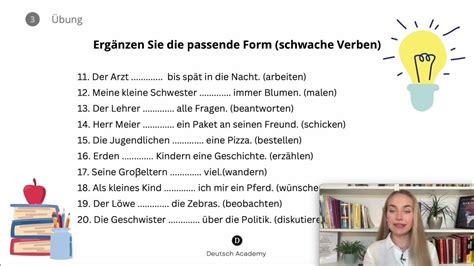 Минало просто Präteritum УПРАЖНЕНИЕ Силни и слаби глаголи НЕМСКИ ЕЗИК