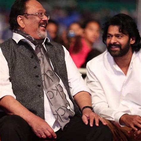 Prabhas Uncle Krishnam Raju Passes Away Adipurush Star Shared A Special Bond With Him Shared