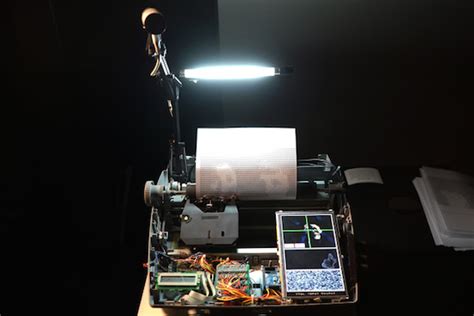 Hacked Typewriter Prints Selfies As Ascii Art Arduino Blog