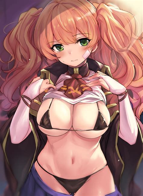 Rule 34 Blush Granblue Fantasy Monika Weisswind Shirt Lift String