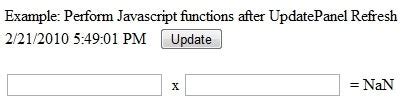 Perform JavaScript Functions After An ASP NET UpdatePanel Refresh Using The ASP NET AJAX Client