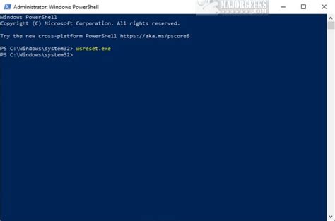 How To Clear The Microsoft Windows Store Cache In Windows MajorGeeks