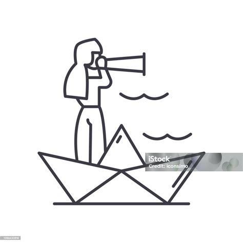 성공 임무 아이콘 선형 격리 된 그림 얇은 줄 벡터 웹 디자인 기호 흰색 배경에 편집 가능한 스트로크와 개요 개념 기호 개념에 대한 스톡 벡터 아트 및 기타 이미지 Istock