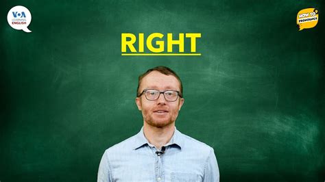 [voa 발음연습] 길 물어보기 오른쪽 Youtube