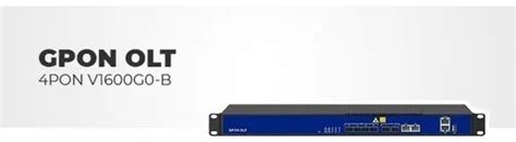 Gpon Olt Pon V G B Ge Sfp Ge Sfp Uplink U Frete Gr Tis