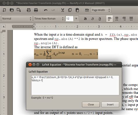 Microsoft Office Mathtype And Libreoffice Math Comparison Ask Ubuntu