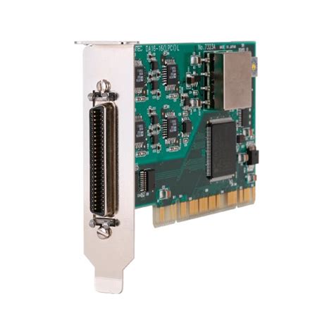 Ordering Information DA LPCI L Analog Output Low Profile PCI Card Ch AO Bit Ks