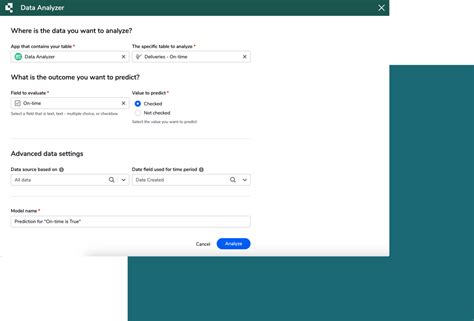 Quickbase Insights Dynamic Dashboards Data Pattern Analysis