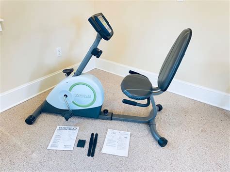 Lot # 92 - Weslo Pursuit 360R Recumbent Exercise Bike 53x24x42 ...