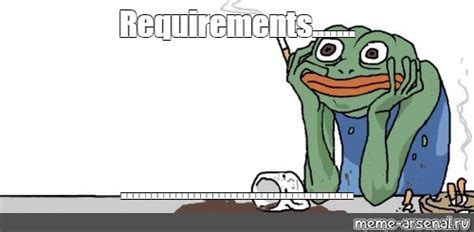 Сomics Meme Requirements