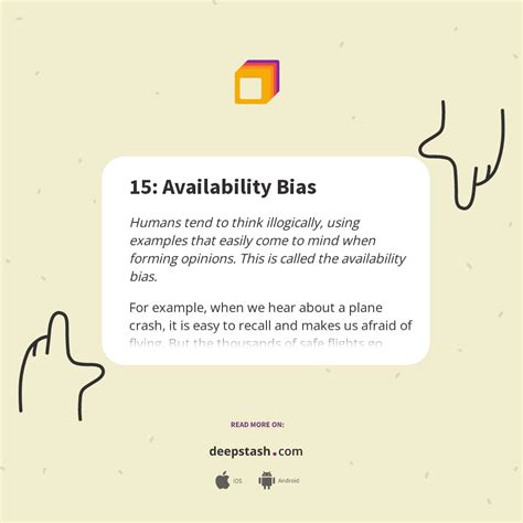 15 Availability Bias Deepstash