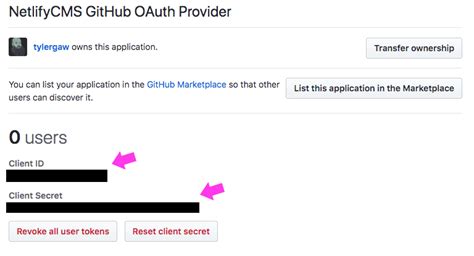Github Tylergawnetlify Cms Github Oauth Provider Server Example A Working Example Of A