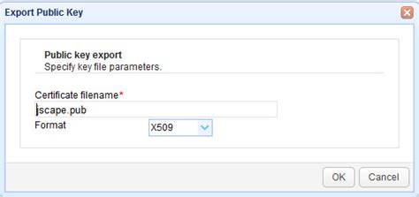 Exporting A Host Key
