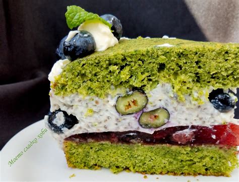 Моето сладко хоби Чиа Торт Вишня