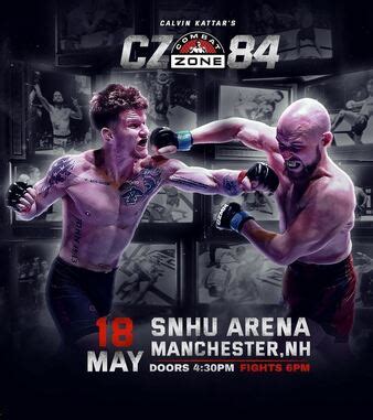 Combat Zone 84 Mma And Kickboxing Event Tapology