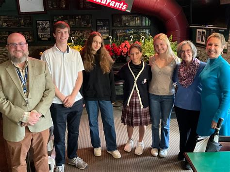 Sasha Herzog Matthew Johnson Emma Bier Kate Feldman Honored As Rotary Scholars Of The Month