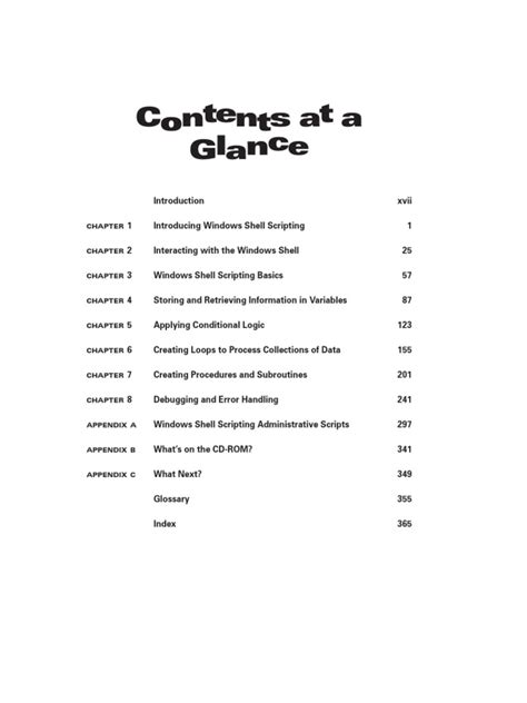 Windows Shell Script Programming For The Absolute Beginner 3 Pdf