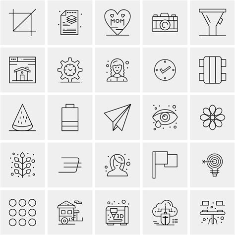 Mobile Pencil Online Education Business Flat Line Filled Icon Vector Banner Template 13501294