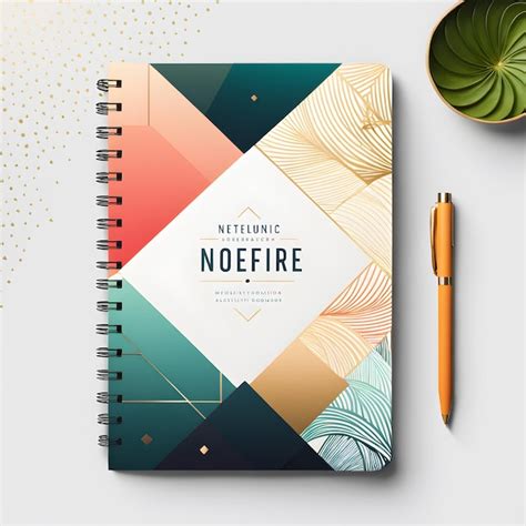 A Notebook With A Pen On It And A Pen On The Top Premium AI Generated Image