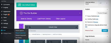 Utilisation Du Personnaliseur De Thème Et De Module Divi Woofrance Dépannage Et Support