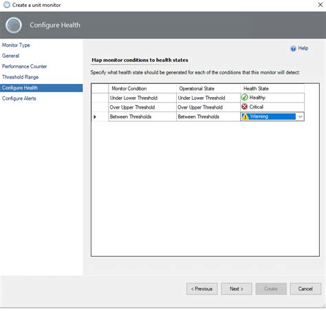 Scom 2019 Unit Monitor Static Double Threshold Monitor Not Alerting Microsoft Qanda