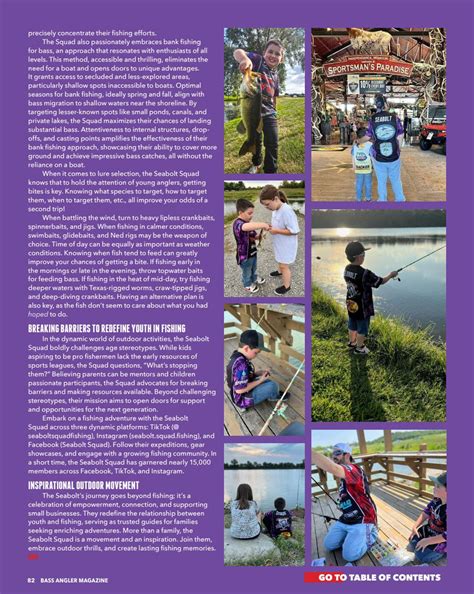 Bass Angler Magazine Summer 24 Back Issue