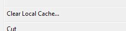 SOLIDWORKS EPDM Clear Local Cache