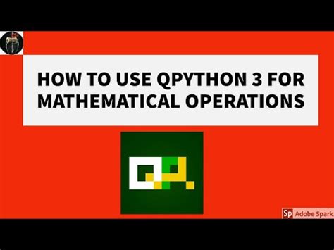 QPython How To Use For Mathematical Operations YouTube