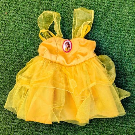 Disney Toys Build A Bear Disney Beauty Beast Belle Costume Dress