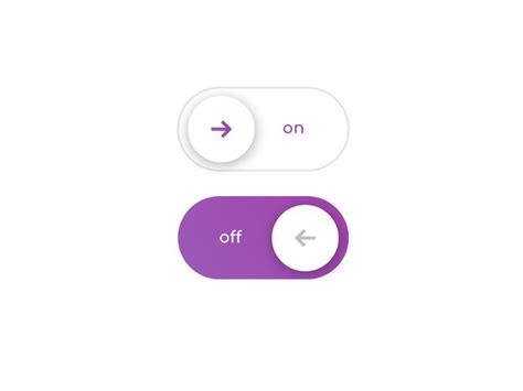 Switch UI Buttons Design