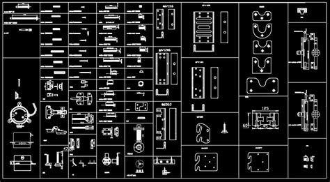 Over 2000 Hardware Accessories Cad Blocks Home Hardware Accessoriesac