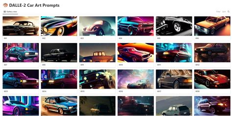 Ai Car Art Prompts