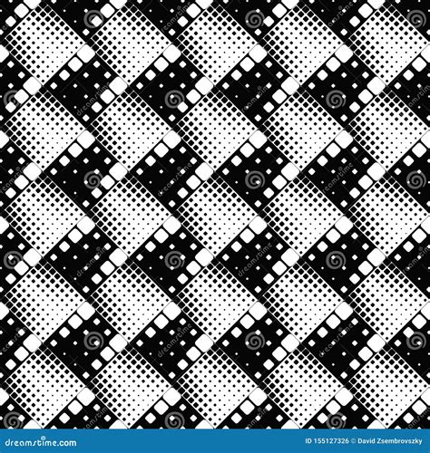 Geometrical Abstract Rounded Diagonal Square Pattern Background Design Stock Vector